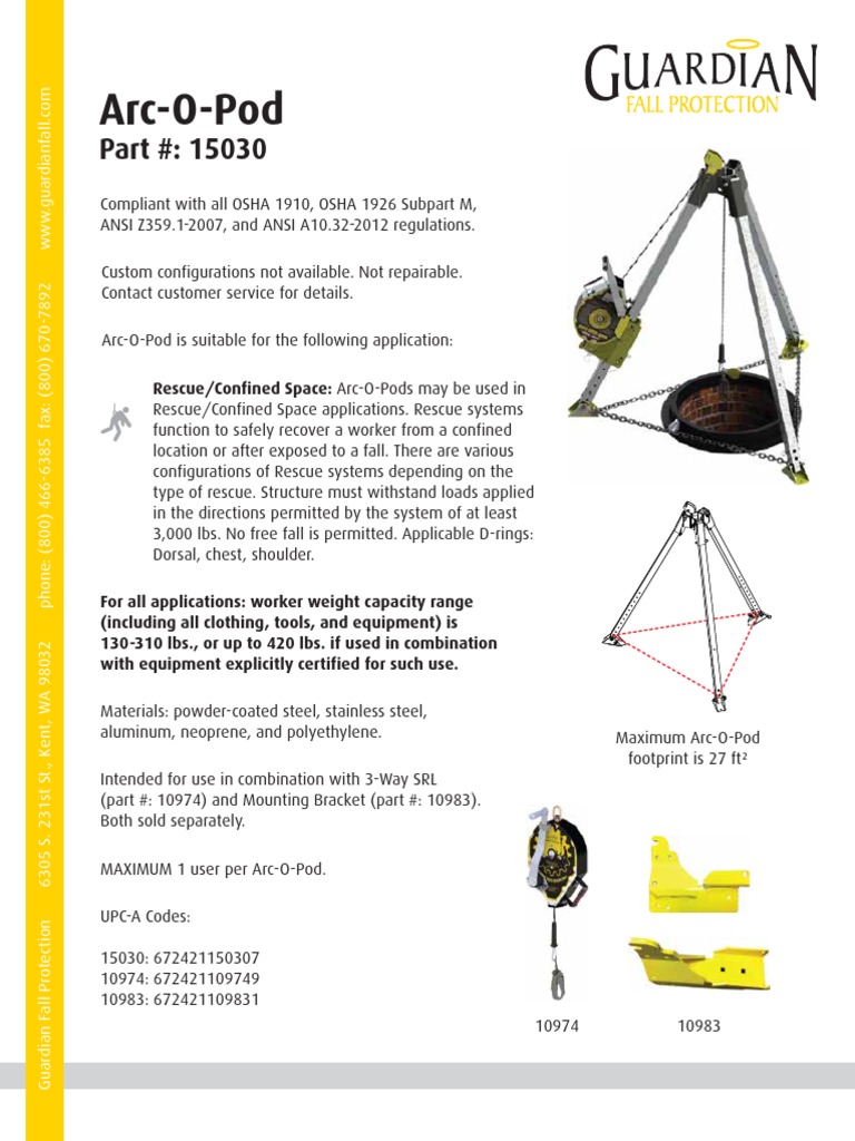 Arc-O-Pod: Part #: 15030 | PDF | Nature