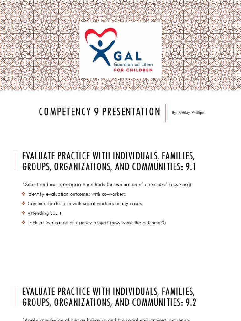Competency 9 Presentation | PDF