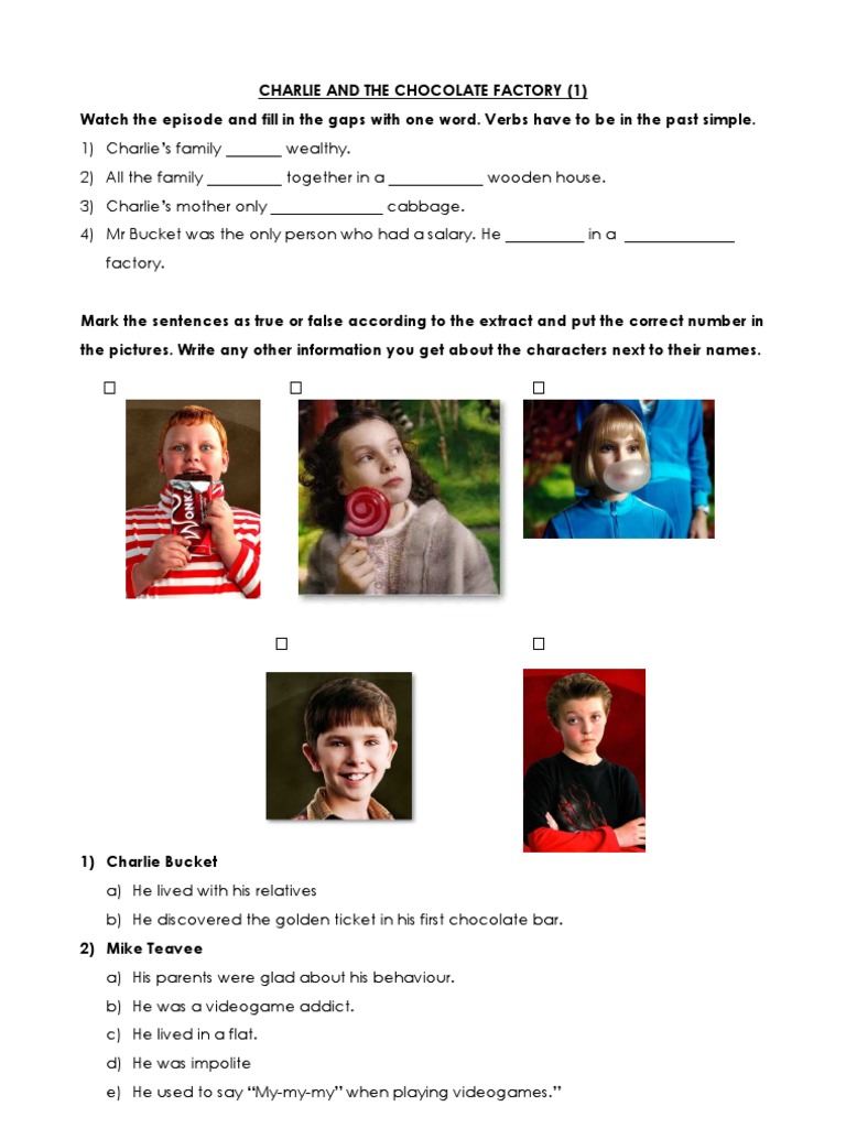 Charlie and The Chocolate Factory | PDF | Social Science | Young Adult