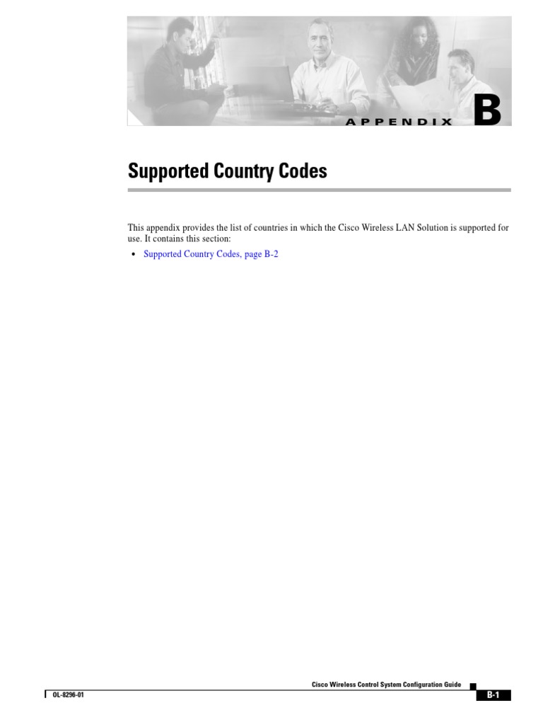 Cisco Wireless LAN Country Codes | PDF