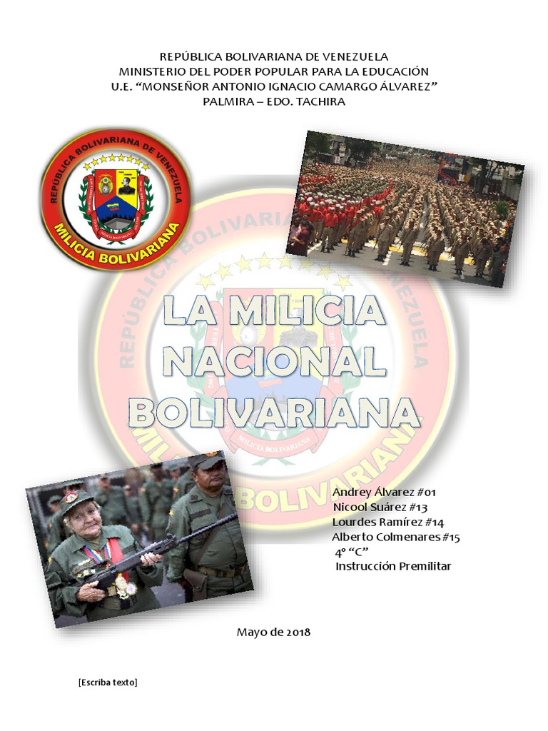 La Milicia | PDF | Venezuela | Militar