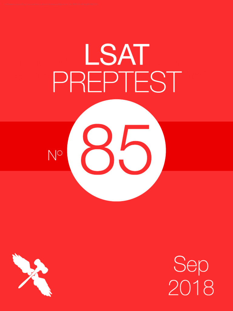 Lsat PT 85 | PDF
