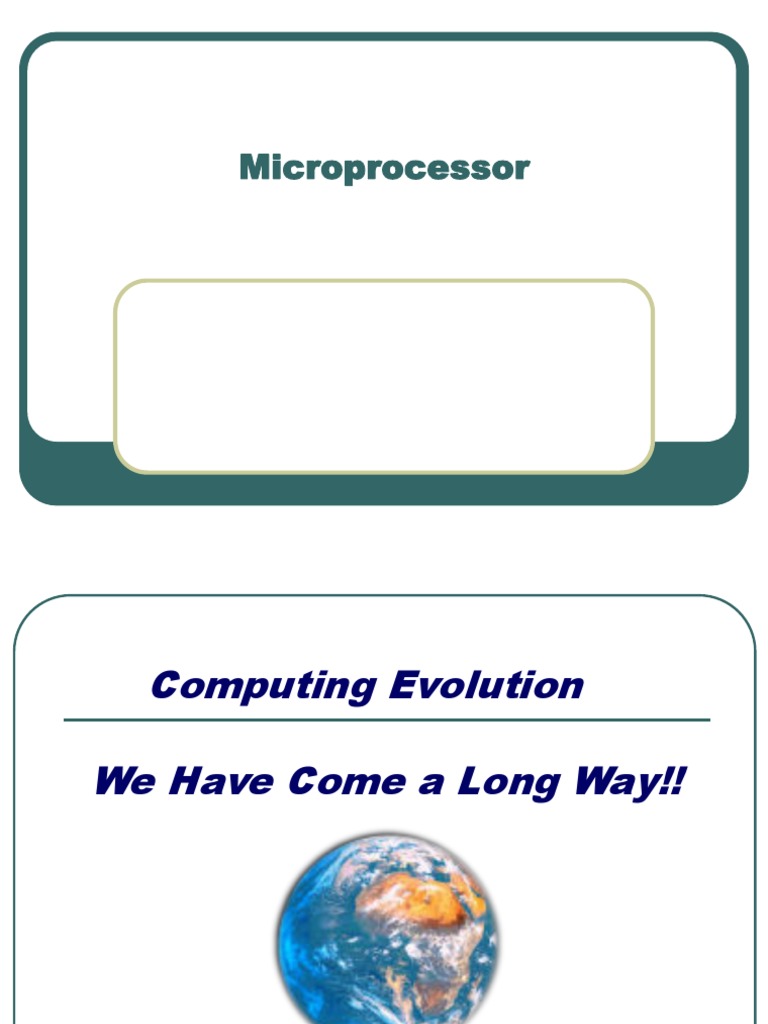 Lec 1 Pdf Central Processing Unit Random Access Memory