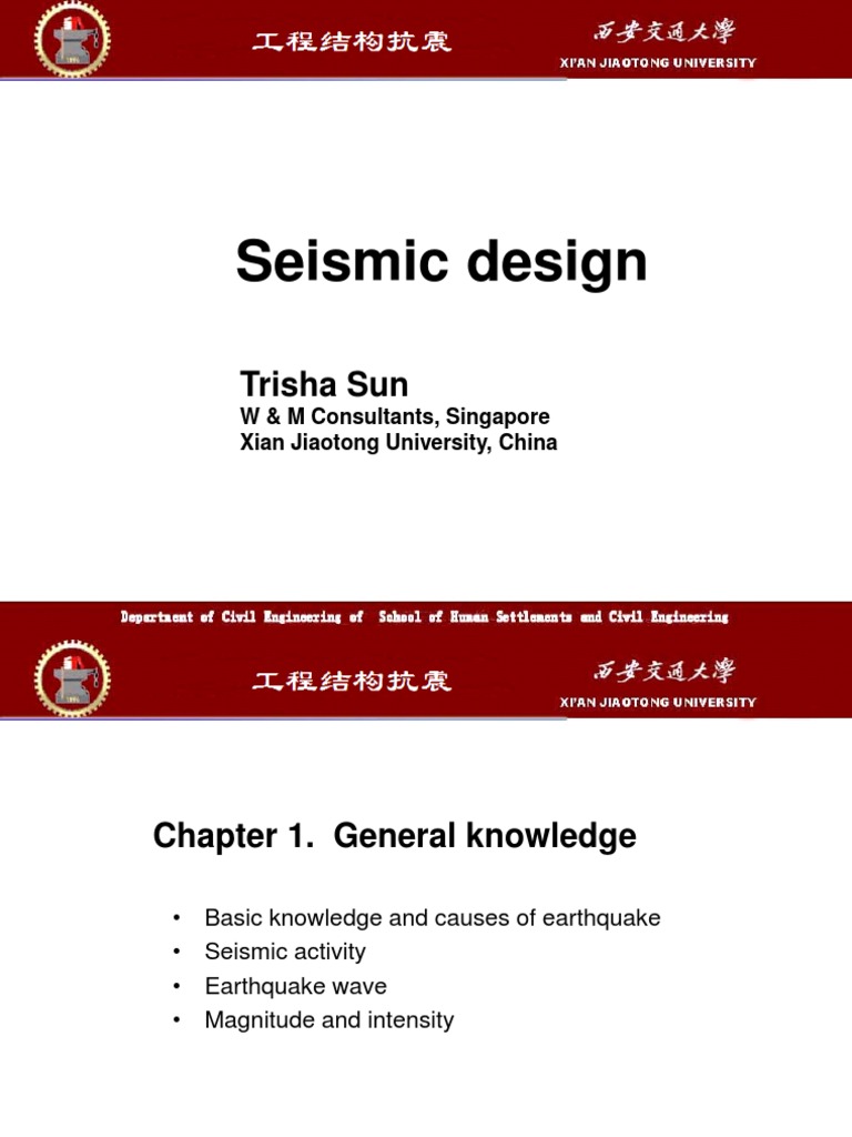 Seismic Design | PDF | Earthquakes | Plate Tectonics