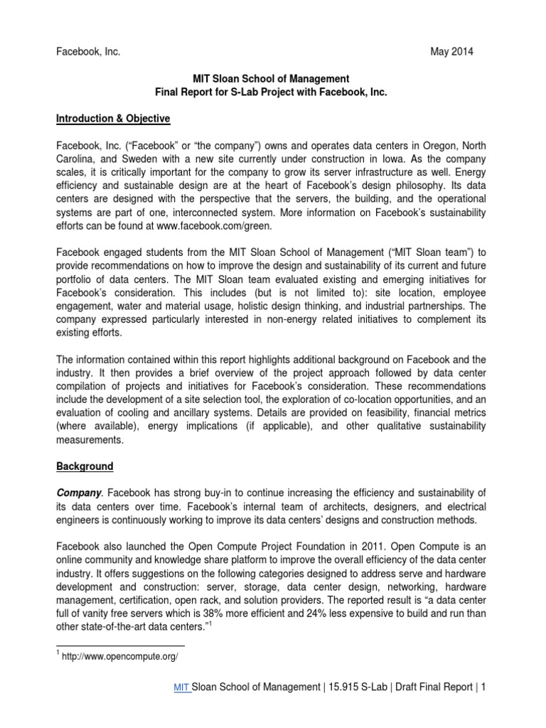 Reporting | PDF | Data Center | Cloud Computing