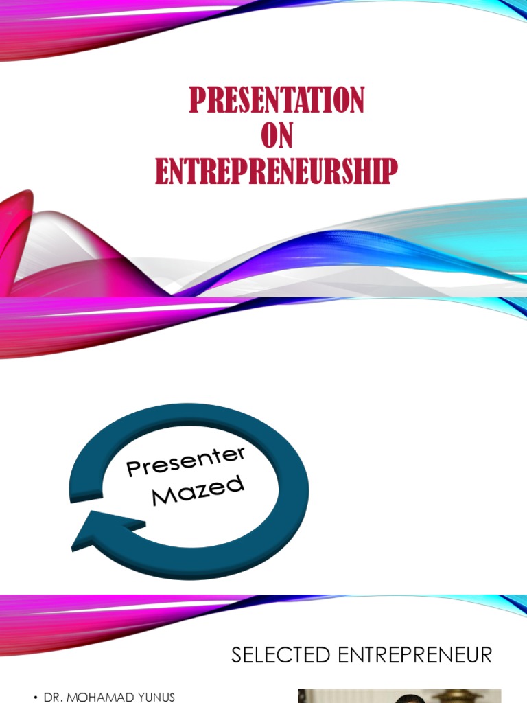 Entrepreneurship Presentation