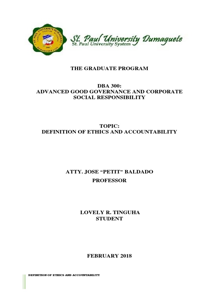 Business Ethics Report A Summary | PDF | Free Will | Business Ethics