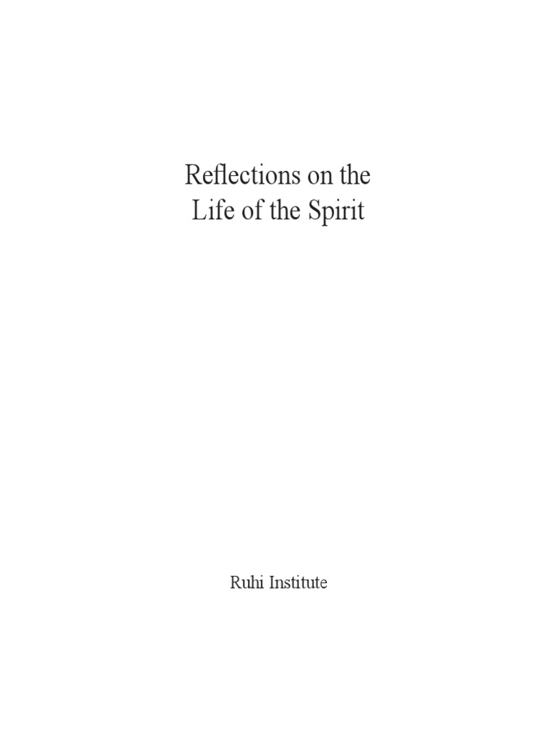 Ruhi Book 1 | PDF | Bahá'í Faith | Abrahamic Religions