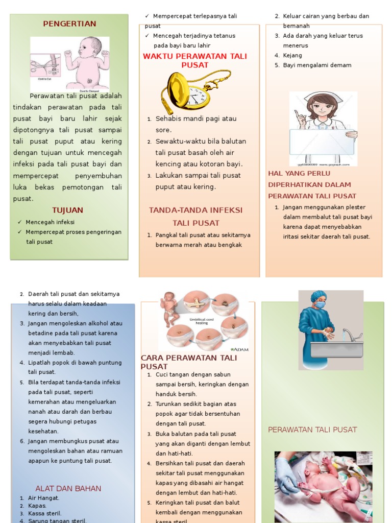 Perawatan Tali Pusat Bayi Baru Lahir | PDF