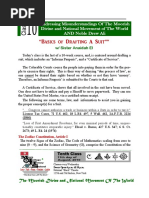 Moorish Zodiac Constitution | PDF | Natural And Legal Rights | Human Rights