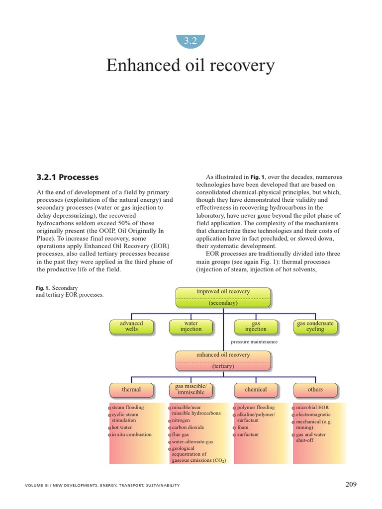 Enhanced Oil Recovery-A Brief PDF | PDF | Enhanced Oil Recovery | Petroleum Reservoir