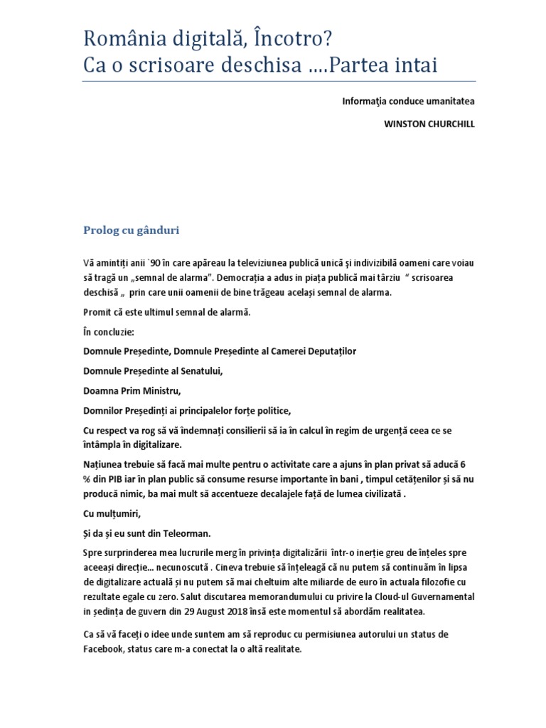 Romania Digitala Articol Sept. MEDIUM | PDF