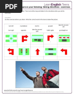 Directions and Map Exercises for Kids | PDF