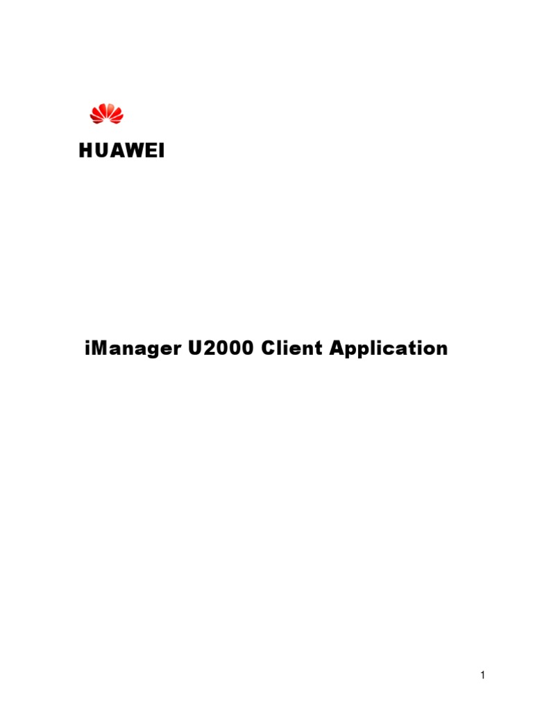 U2000 O&m | PDF | Network Topology | Computer Network