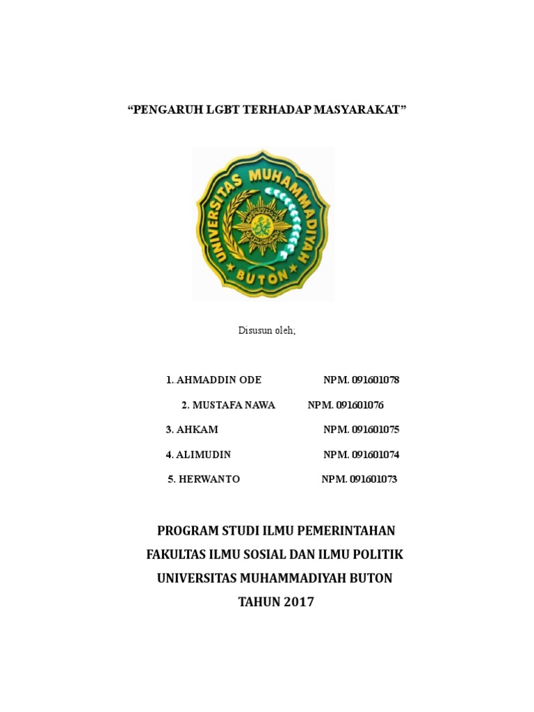 Makalah LGBT | PDF