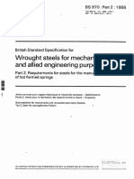 BS 970 Steels | PDF | Heat Treating | Steel