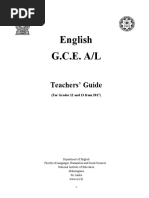 Grade 8 Teacher Guide For English | PDF | Curriculum | Teachers