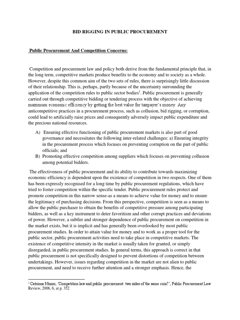 Contracts | PDF | Procurement | Competition