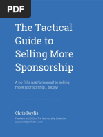 Excel Sponsorship Tracker Guide | PDF | Sponsor (Commercial) | Spreadsheet