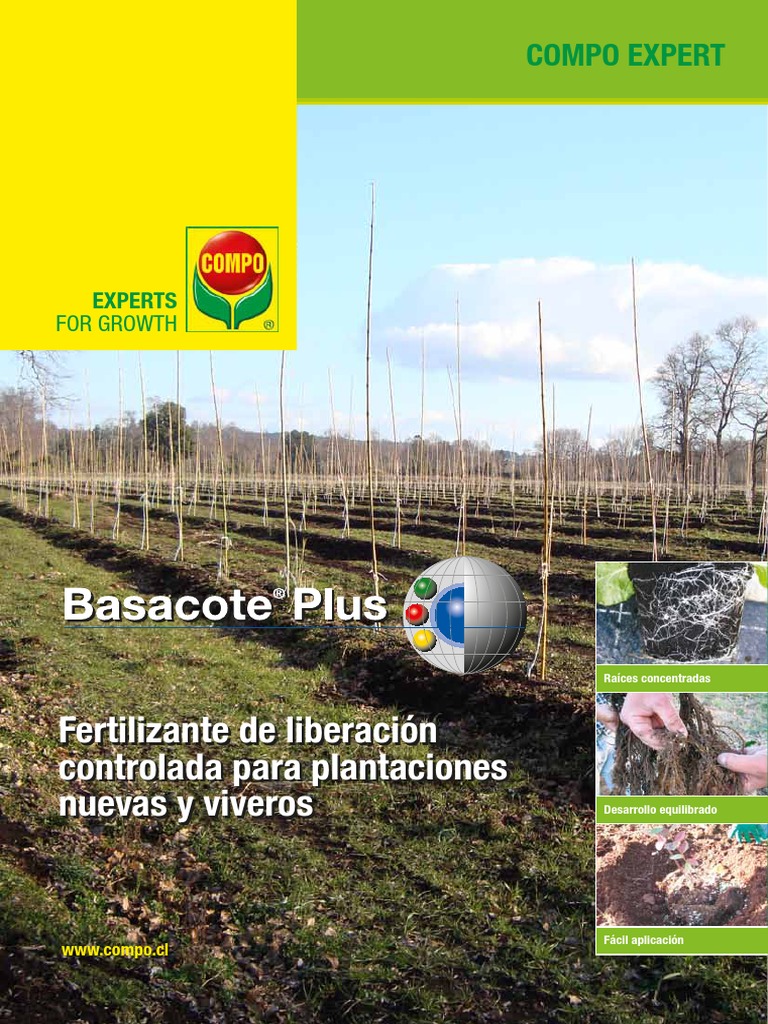 Fertilizante de liberación controlada Basacote Plus para frutales y ...