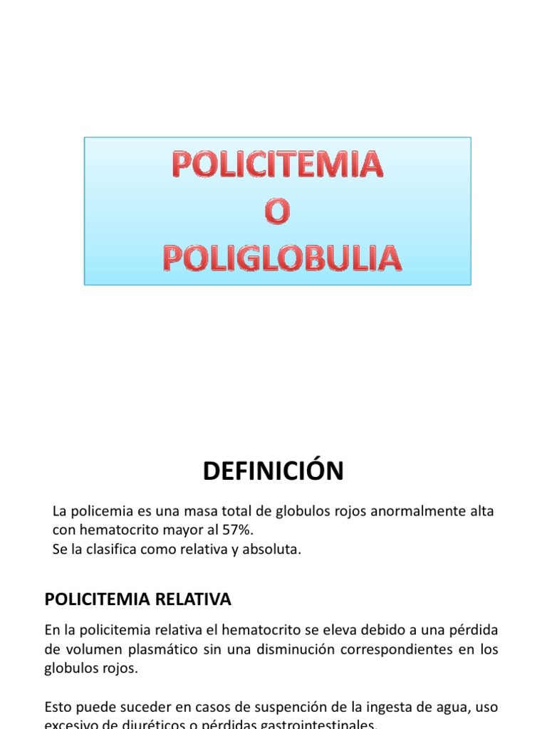 Poliglobulia