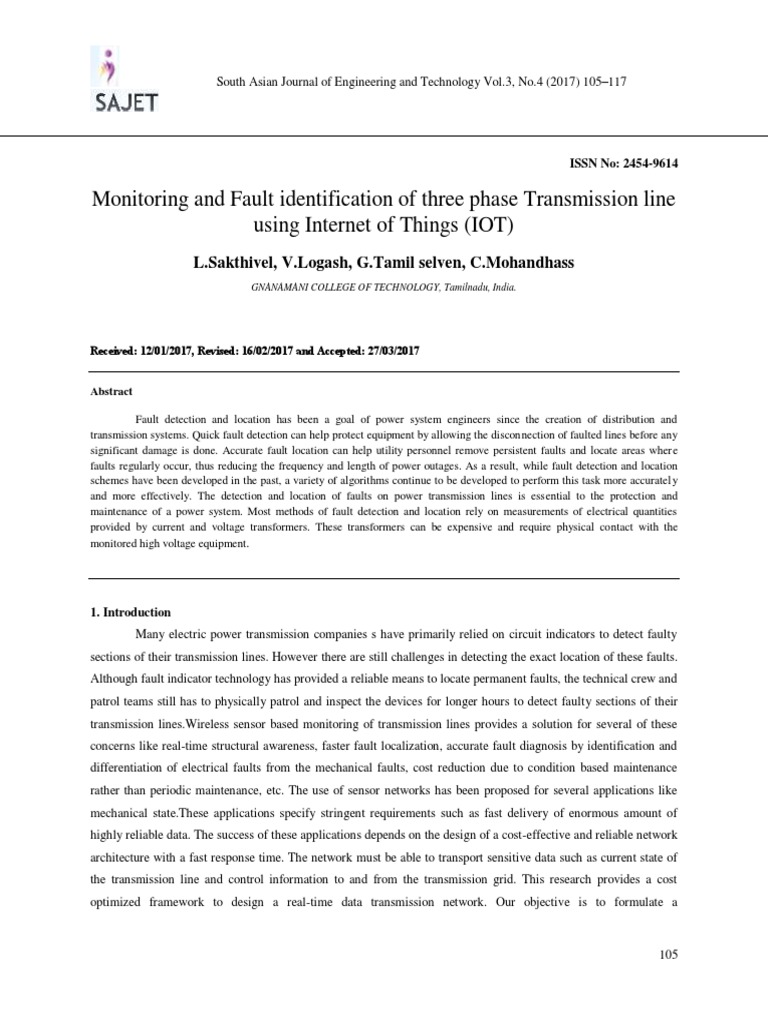 Sajet Vol 3 No4 12 | PDF | Embedded System | Computer Network