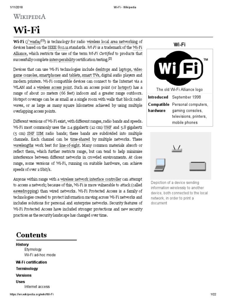 Wi Fi | PDF | Wi Fi | Ieee 802.11
