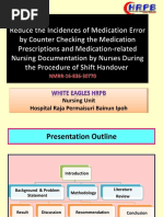 Clinical Handover at The Bedside Checklist: Patient Safety Unit | PDF ...
