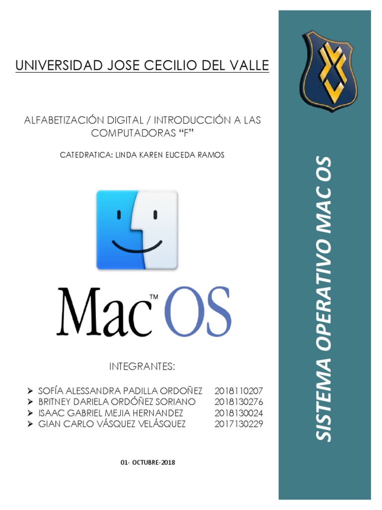 Sistema Operativo Mac Os | PDF | Buscador (software) | Mac OS