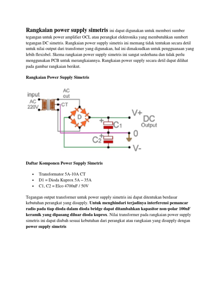 Power Supply | PDF