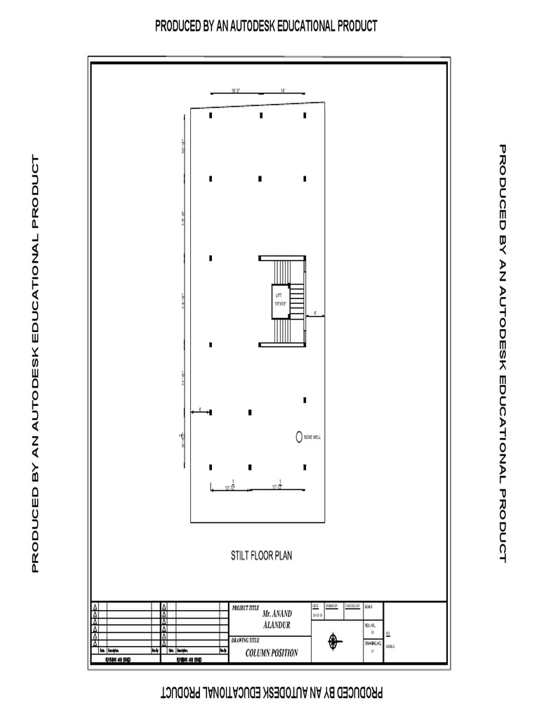 Stilt Floor Column Plan - 2 | PDF
