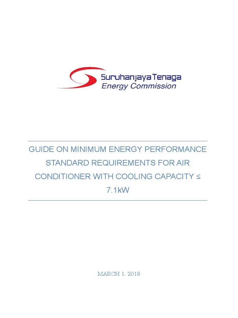 CSPF Malaysia PDF | PDF | Air Conditioning | Physical Quantities