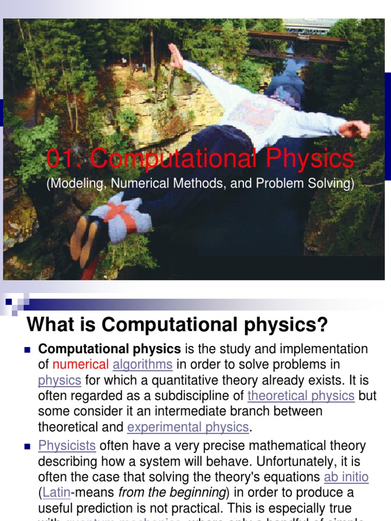 Computational Physics: (Modeling, Numerical Methods, and Problem Solving) | PDF | Eigenvalues ...