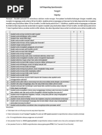 Self Reporting Questionnaire 29 (SRQ 29) | PDF | Pengembangan Diri ...