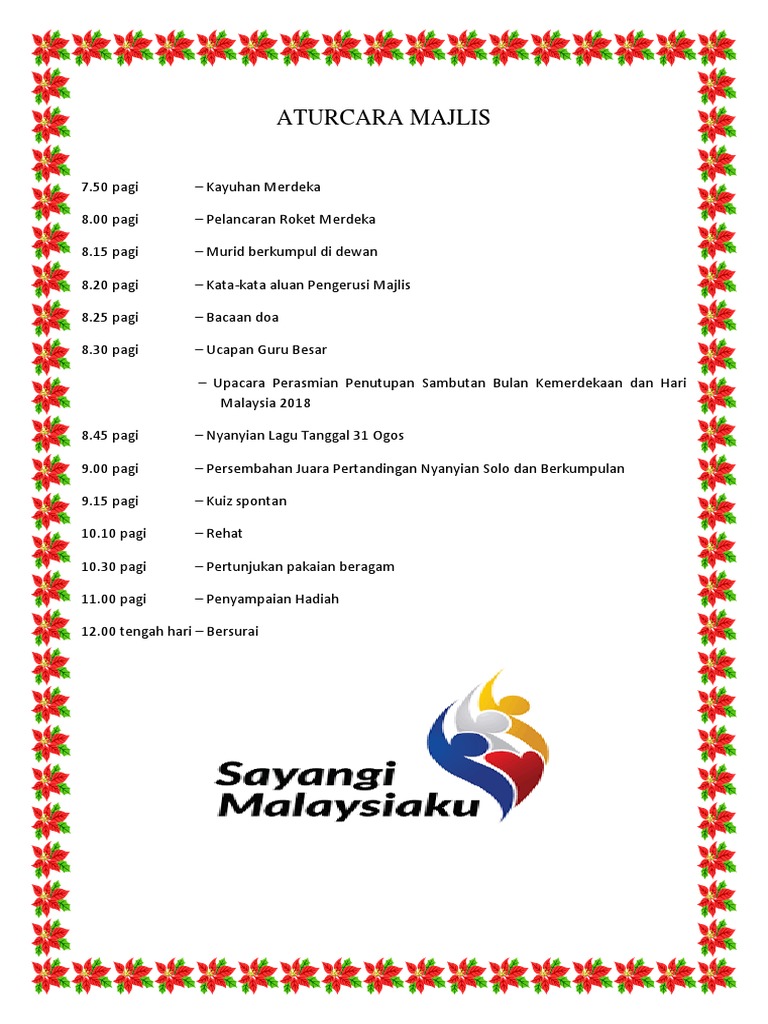 Buku Program Penutup Merdeka | PDF