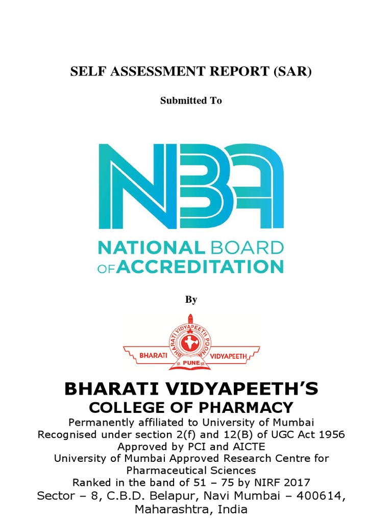 Nba Sar | PDF | Curriculum | Test (Assessment)