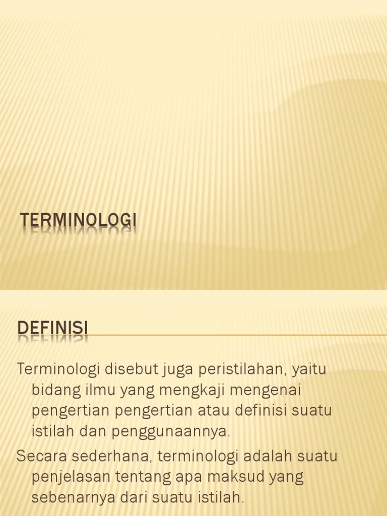 Terminologi Gigi | PDF