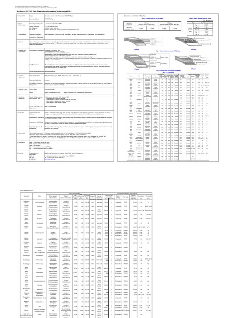 IEA Annex-2 STB2 Data Sheet About Innovative Technology 312-1 | PDF ...