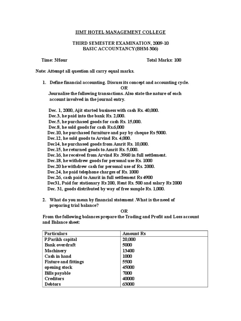 AC Paper | PDF | Overdraft | Cheque