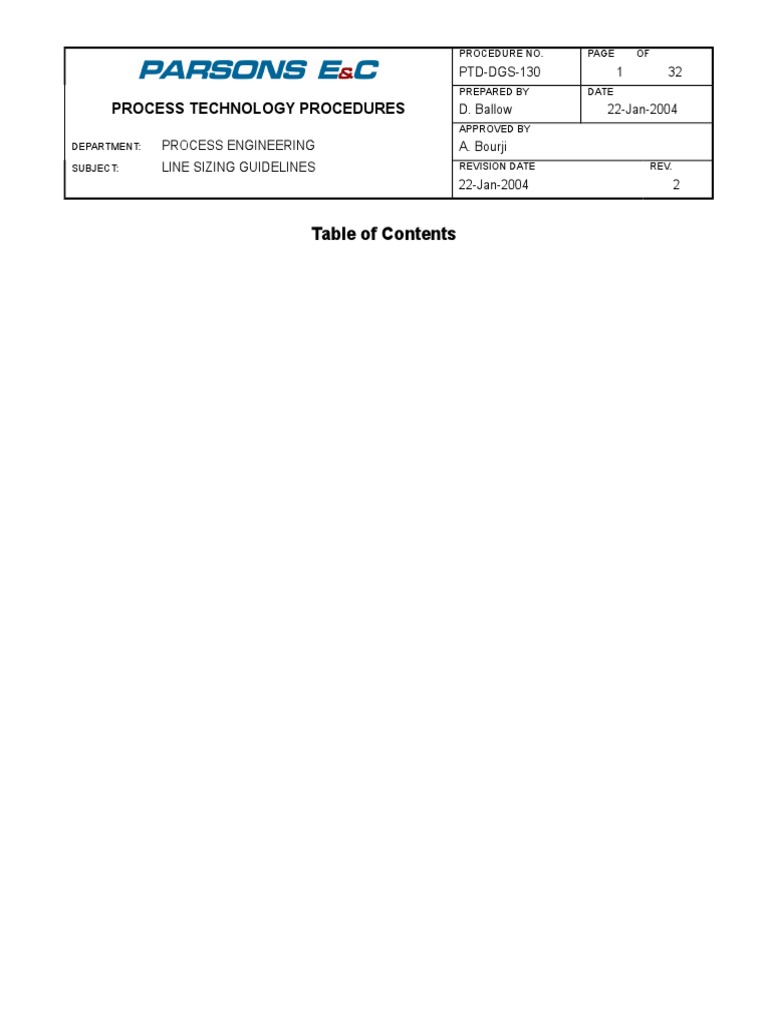 Line Sizing Guidelines for Process Engineering | PDF | Pump | Steam
