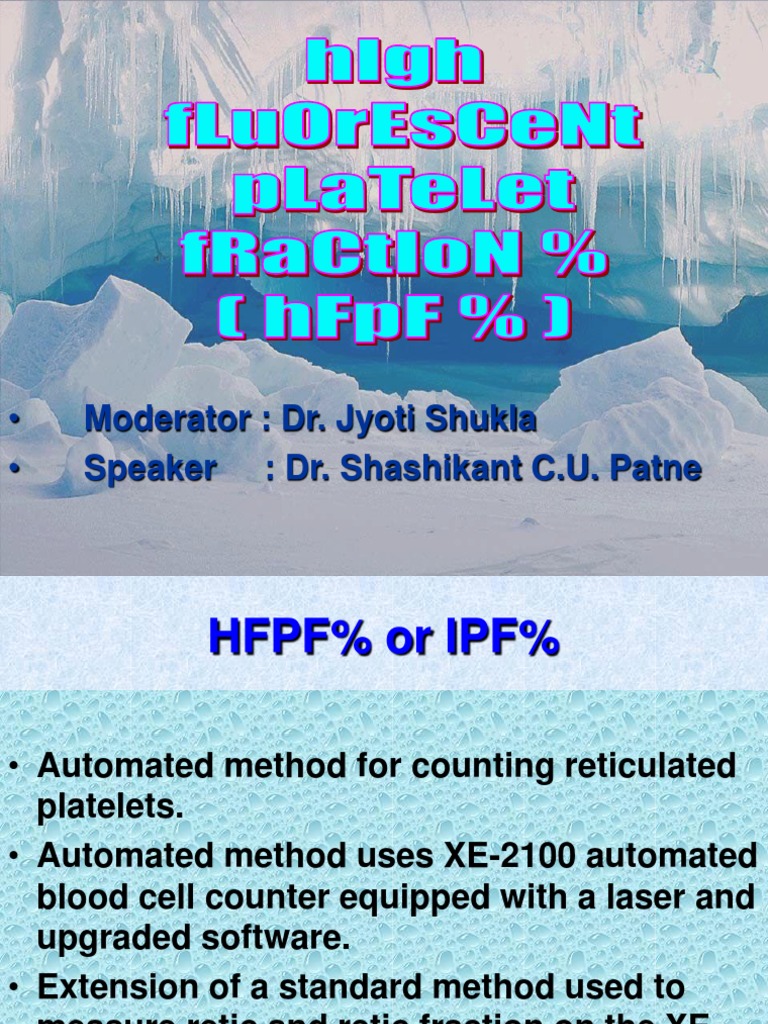 Automated Platelet Analysis Guide | PDF | Platelet | Hematology