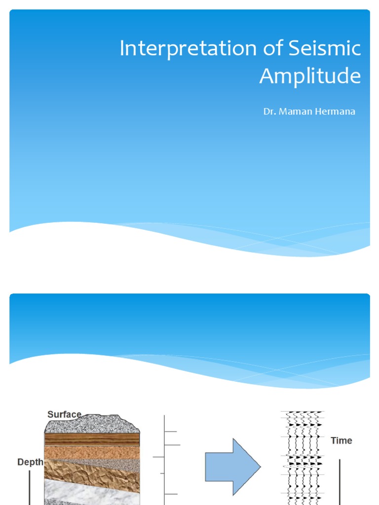 2. Interpretation of Seismic Amplitude.pdf | Reflection Seismology ...