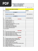 AHU Checklist | PDF | Duct (Flow) | Hvac