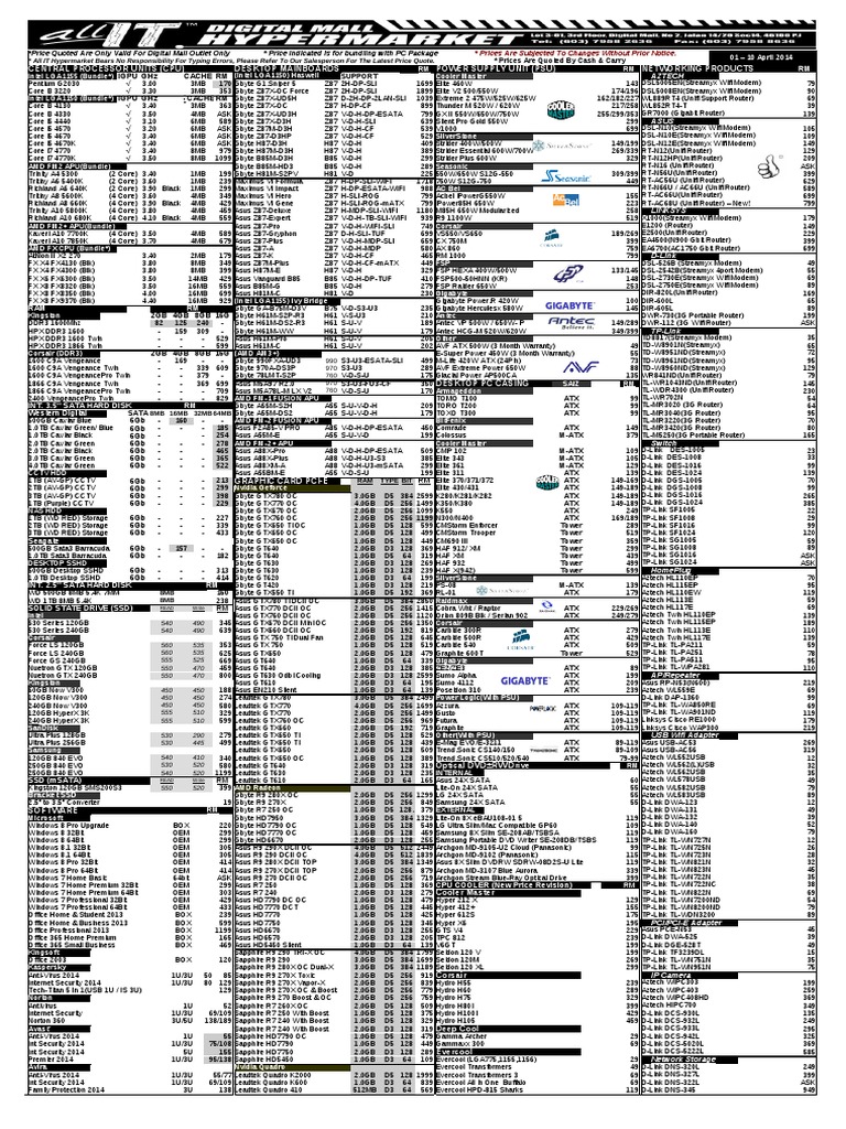 Igpu GHZ Cache RM Igpu GHZ Cacherm | PDF | Hard Disk Drive | Computer ...
