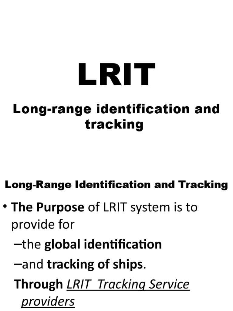 Long-Range Identification and Tracking | PDF | Water Transport | Business