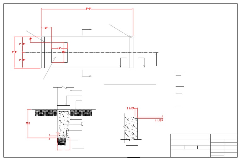 1 Crypt Mausoleum Foundation Plan Rev - New - Sanitized | PDF ...