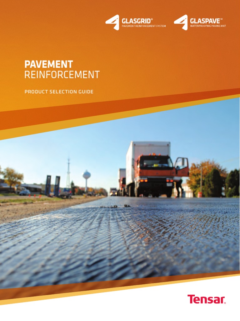 Nilex Tensar GlasGrid Pavement Reinforcement Product Selection Guide ...