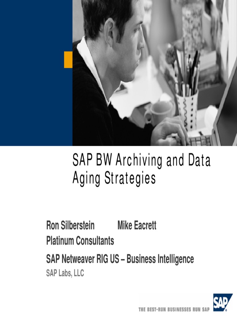 How To Archive in BW (NW2004) | PDF | Computer Data Storage | Data ...