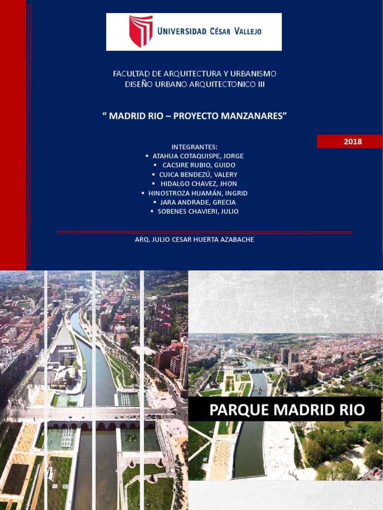 Madrid Rio Final | PDF | Madrid | Naturaleza