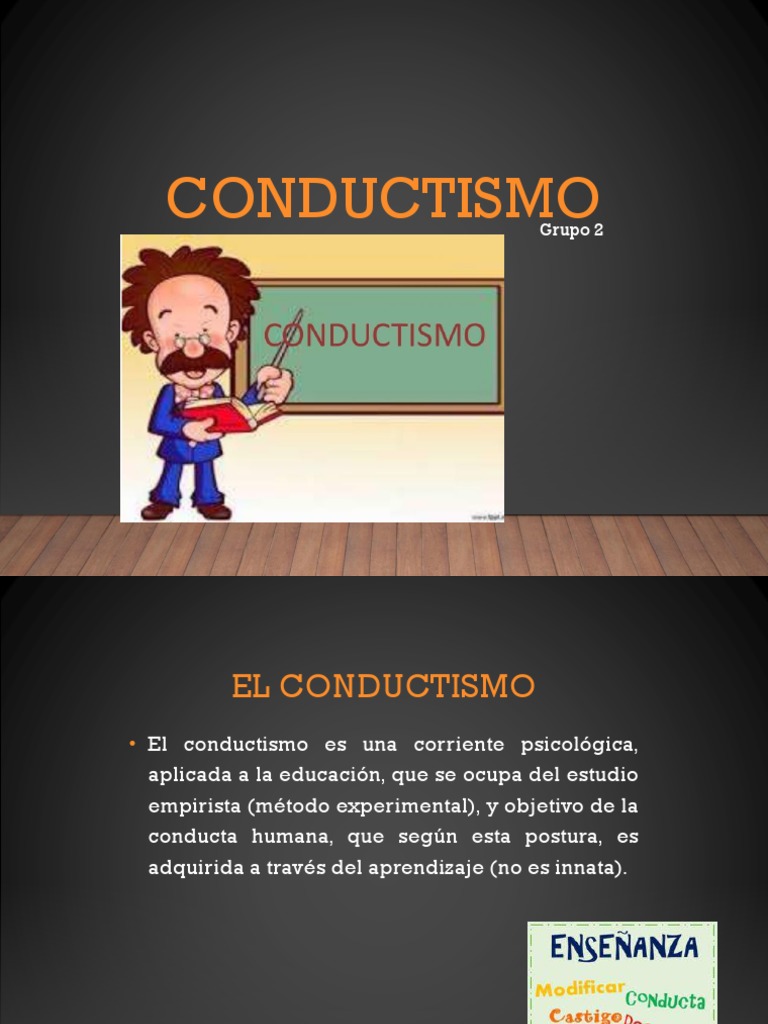 Conductismo en la Educación | PDF | Comportamiento | Aprendizaje